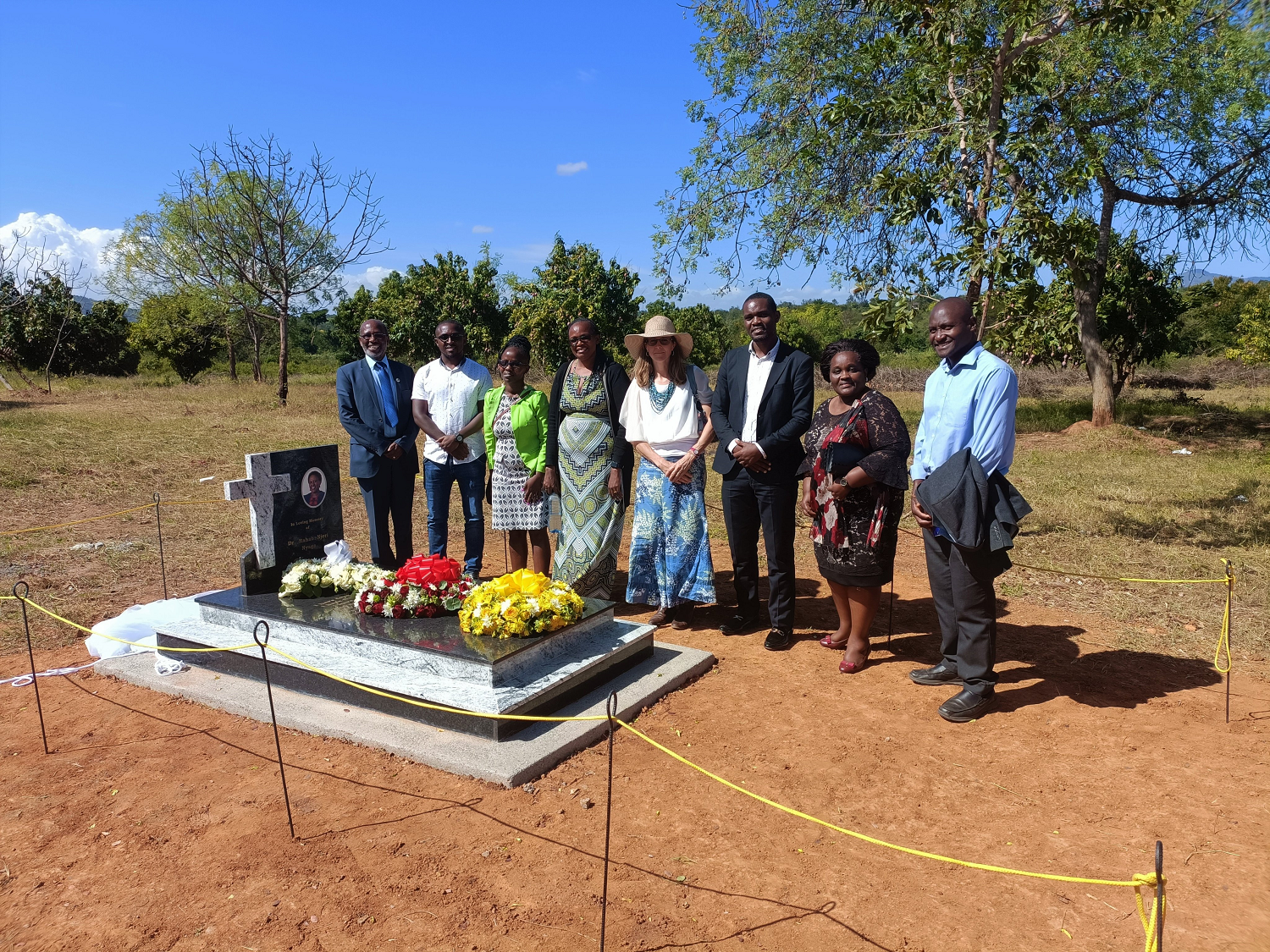 Staff attend Dr. Nyaga’s memorial service - Pan Africa Christian (PAC) University