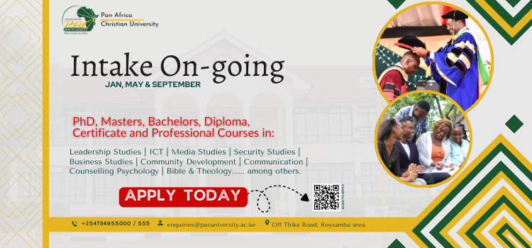 PAC Homepage - Pan Africa Christian (PAC) University